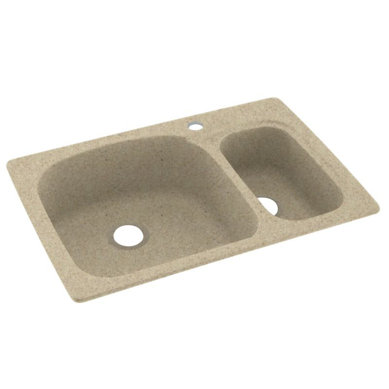 Swan 33'' L Drop-In Double Bowl Kitchen Sink | Wayfair
