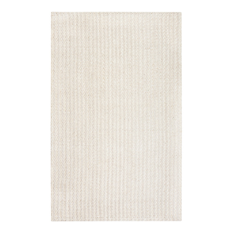 Dovecove Kerwin Handmade Flatweave Jute/Sisal Ivory Rug & Reviews | Wayfair