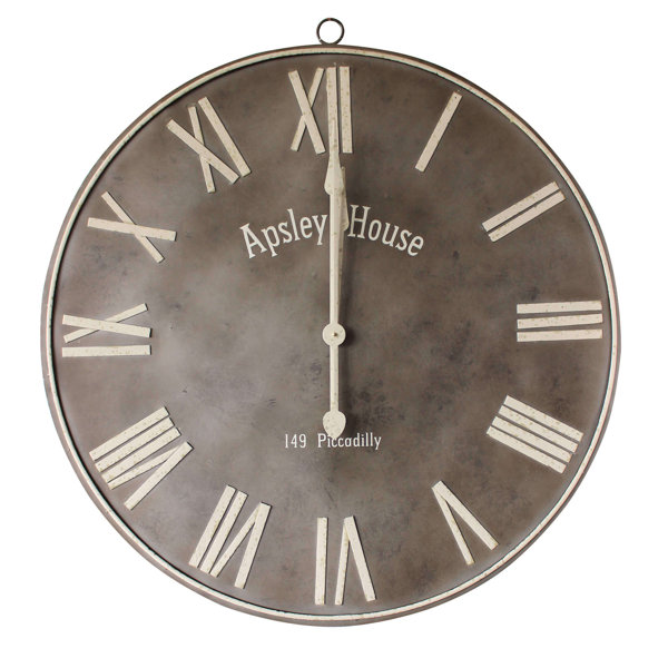 August Grove Jakalah Wood Wall Clock | Wayfair.co.uk
