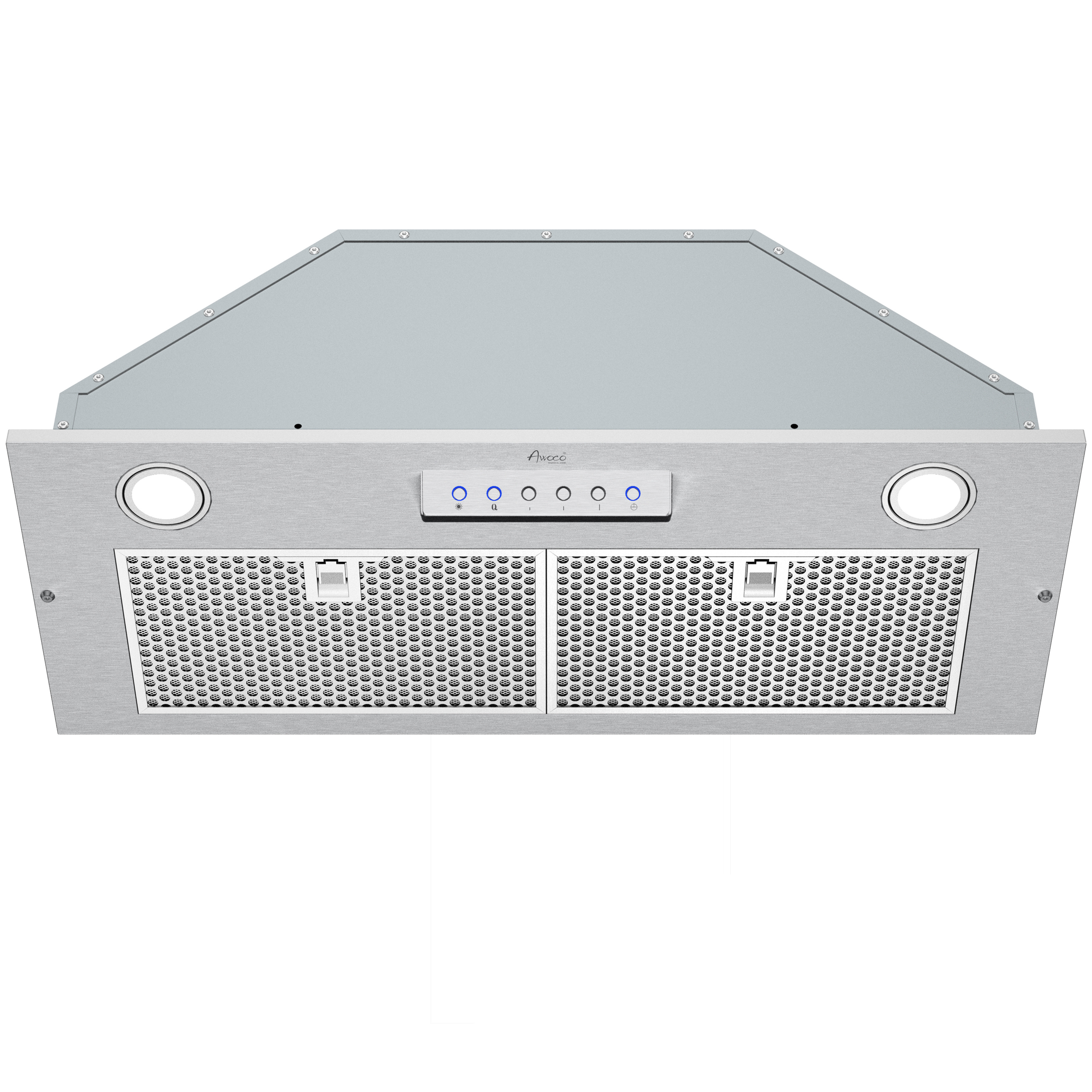 Awoco 30 Inches 600 Cubic Feet Per Minute CFM Ducted Insert Range Hood ...