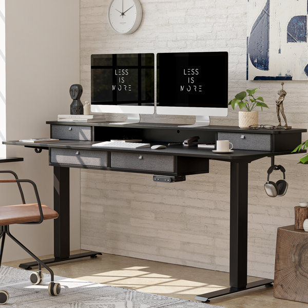 Inbox Zero Euri Desk & Reviews | Wayfair