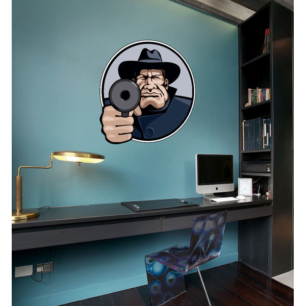 Trinx Gangster Decal, Gangster Sticker, Mob Decal, Mob Sticker | Wayfair