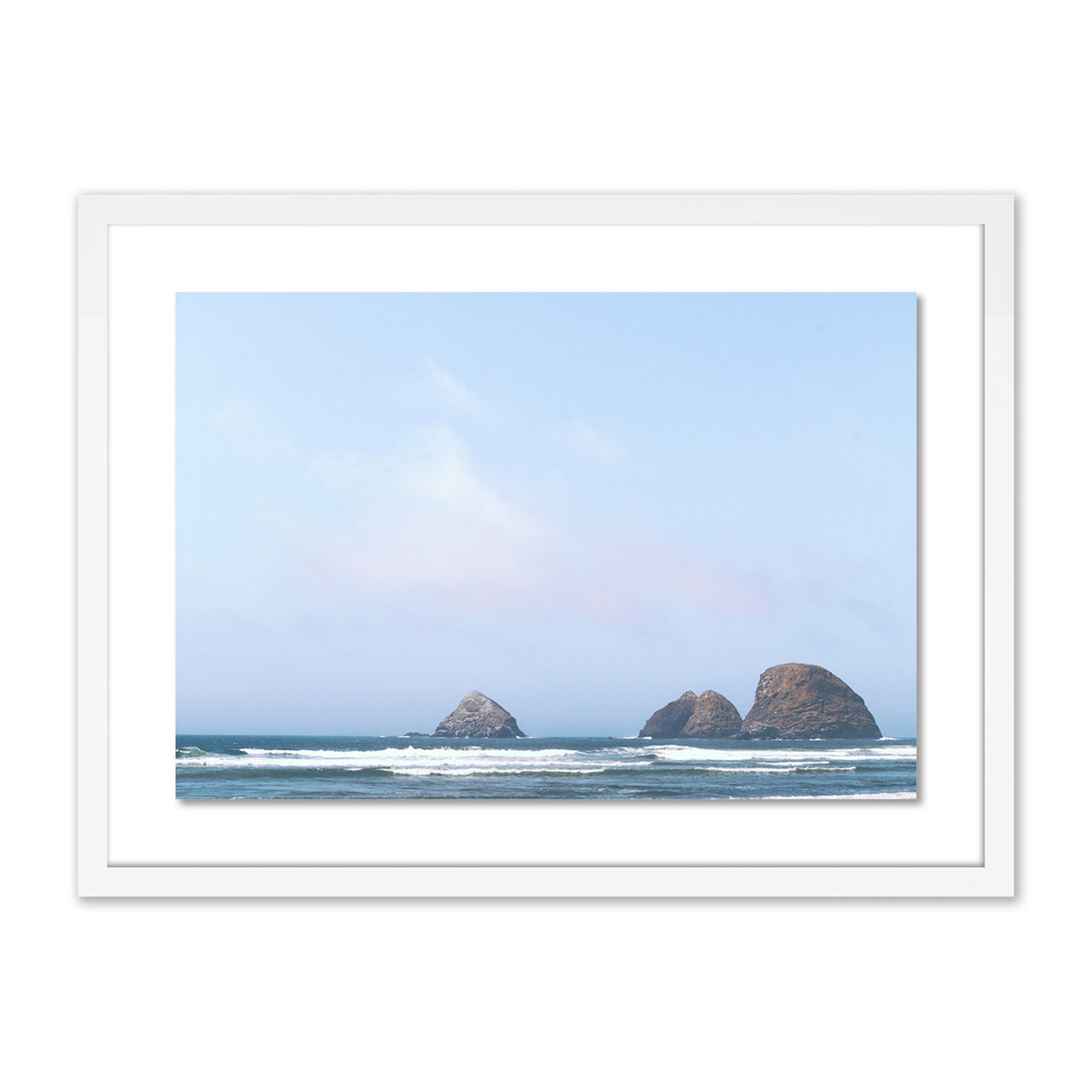 Four Hands Art Studio In The Distance by Eric Muhr - Picture Frame ...