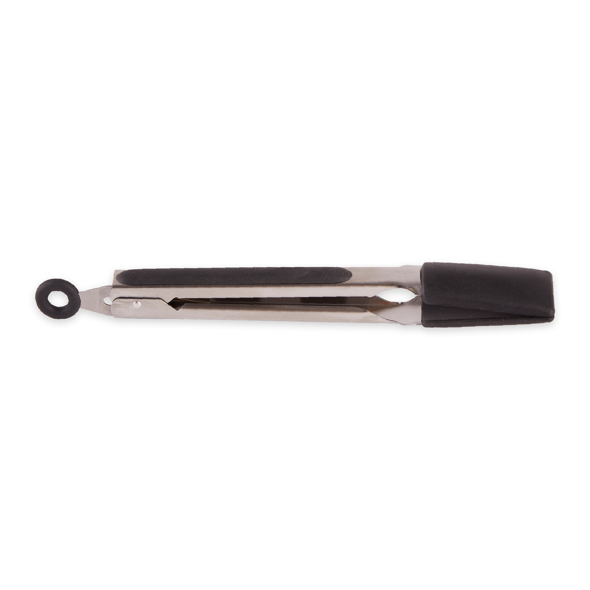 Design Imports SQUARE SILICONE TIP TONGS - 9IN - BLACK | Wayfair