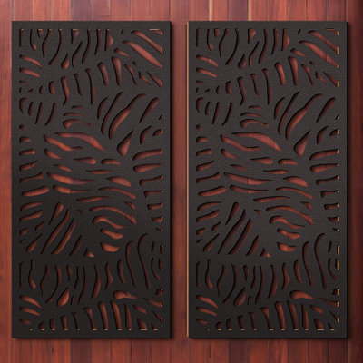 DESIGN-VU Bahama Decorative Privacy Panel & Reviews | Wayfair