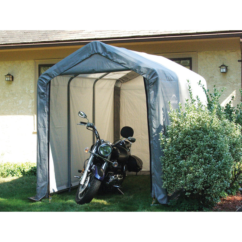 ShelterLogic 6 ft. W x 12 ft. D Portable Storage Shed & Reviews | Wayfair