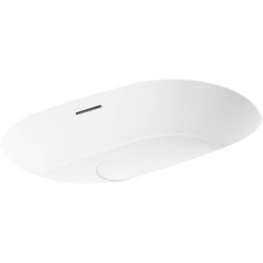Gerber Logan 17'' White Vitreous China Rectangular Undermount Bathroom ...