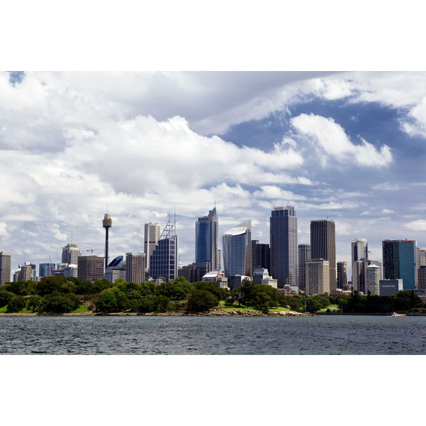 Ebern Designs Sydney Skyline by Weareadventurers - Wrapped Canvas ...