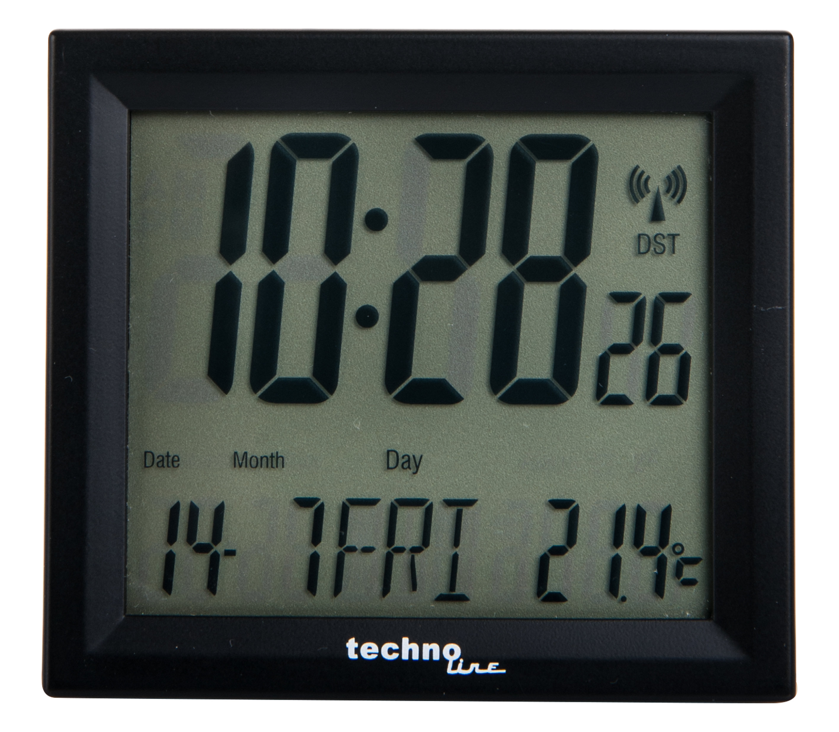 Technoline WT 199 radio alarm clock with date / day of the week display ...