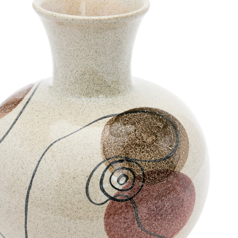 Wrought Studio Earlham Stoneware Table Vase | Wayfair