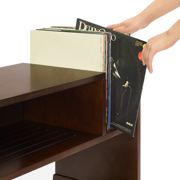 Crosley Electronics Portland Turntable Audio Rack & Reviews | Wayfair