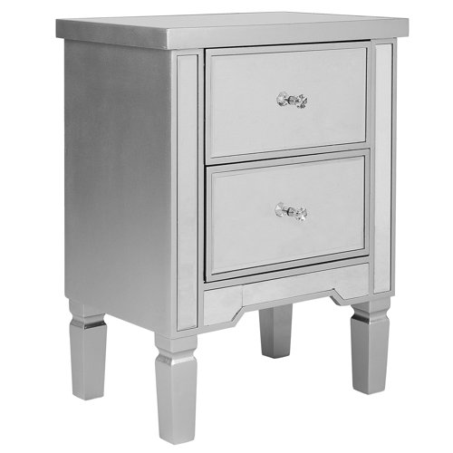 Rosdorf Park Juniper Manufactured Wood Bedside Table & Reviews ...