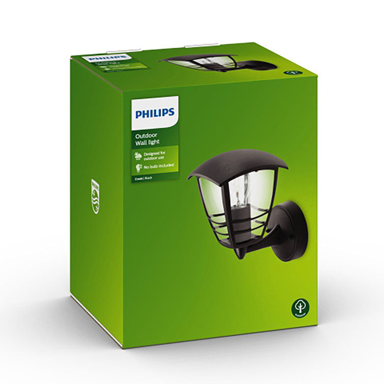 Philips Hue Philips LED Creek Outdoor Wall Lantern Up 60W | Wayfair.co.uk