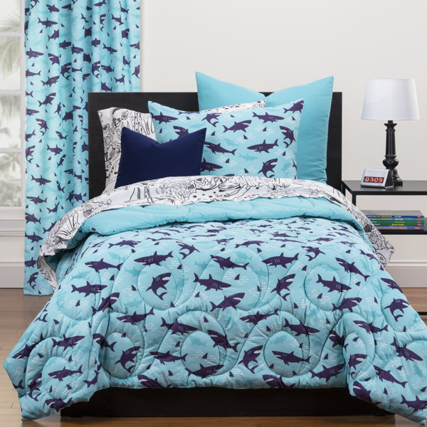 Highlights Shark Comforter Set & Reviews | Wayfair