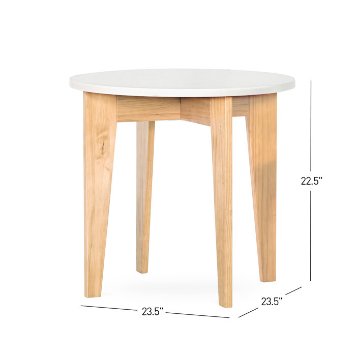 Child Craft Geo Kids Round Wood Table And Chair Set (2 Stools Included ...