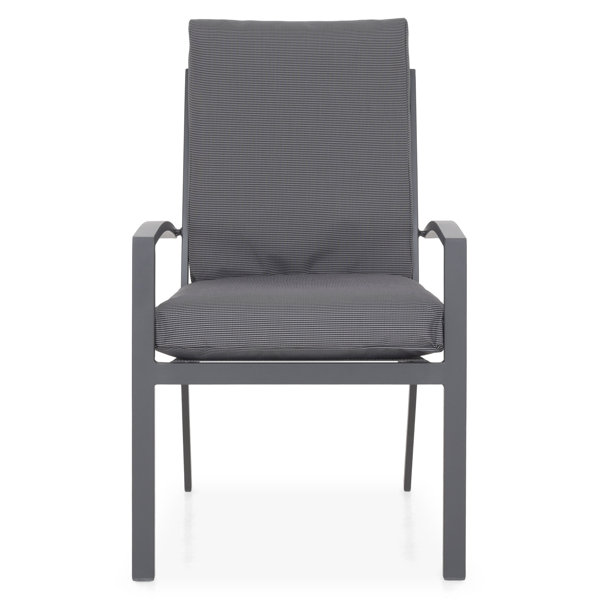 ClassicLiving High Back Chair Matzo L.60 L.72.5 H.93 Grey | Wayfair.co.uk