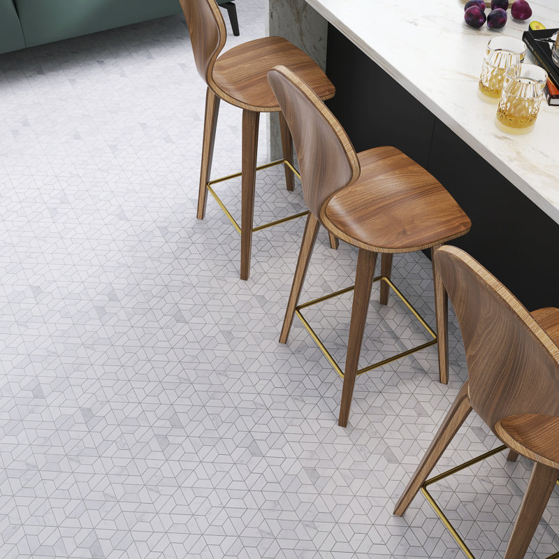 Supreme Tile Fidget Spinner 1" x 1" Marble Random Mosaic Wall & Floor ...