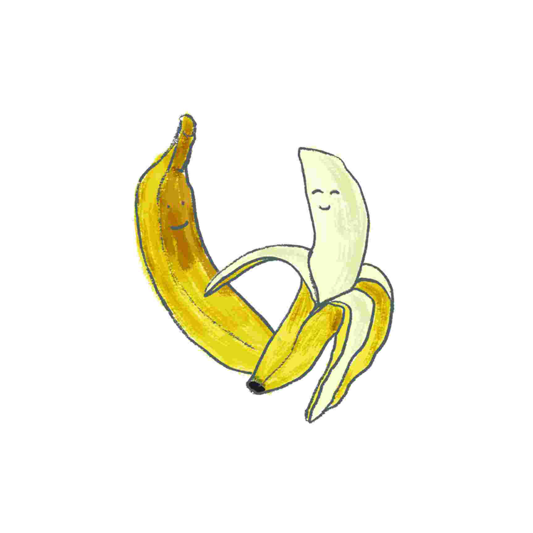 Trinx Banana Friends by - Painting on | Wayfair