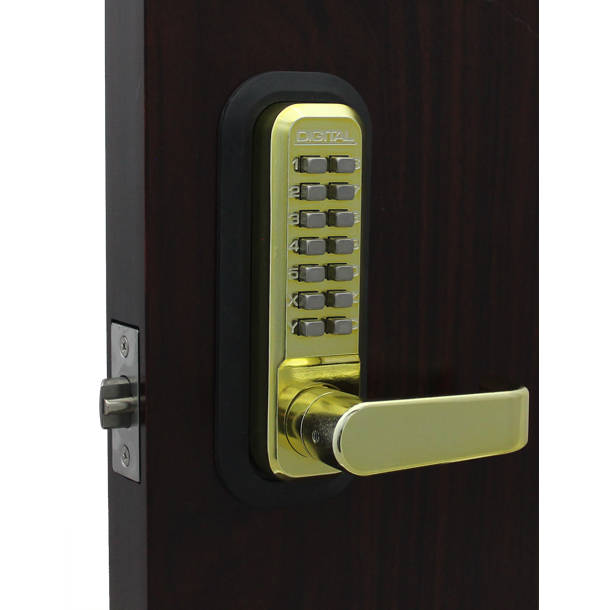Lockey USA Mechanical One Sided Keyless Deadbolt | Wayfair