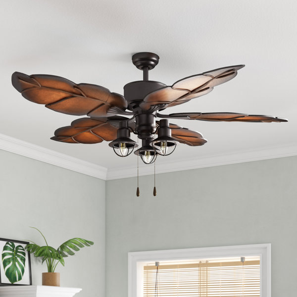 Five-blade-leaf-ceiling-fan | Wayfair