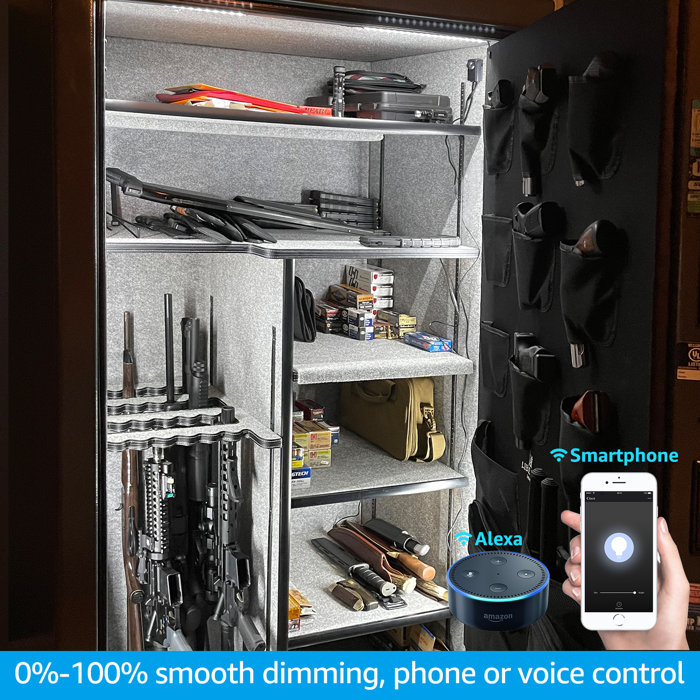 TORCHSTAR Gunbox 18-Light LED 12" Under Cabinet Light Bar & Reviews ...