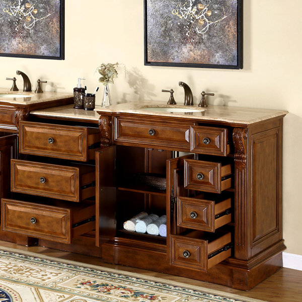 Astoria Grand Tevis 58'' Free-standing Single Bathroom Vanity with ...