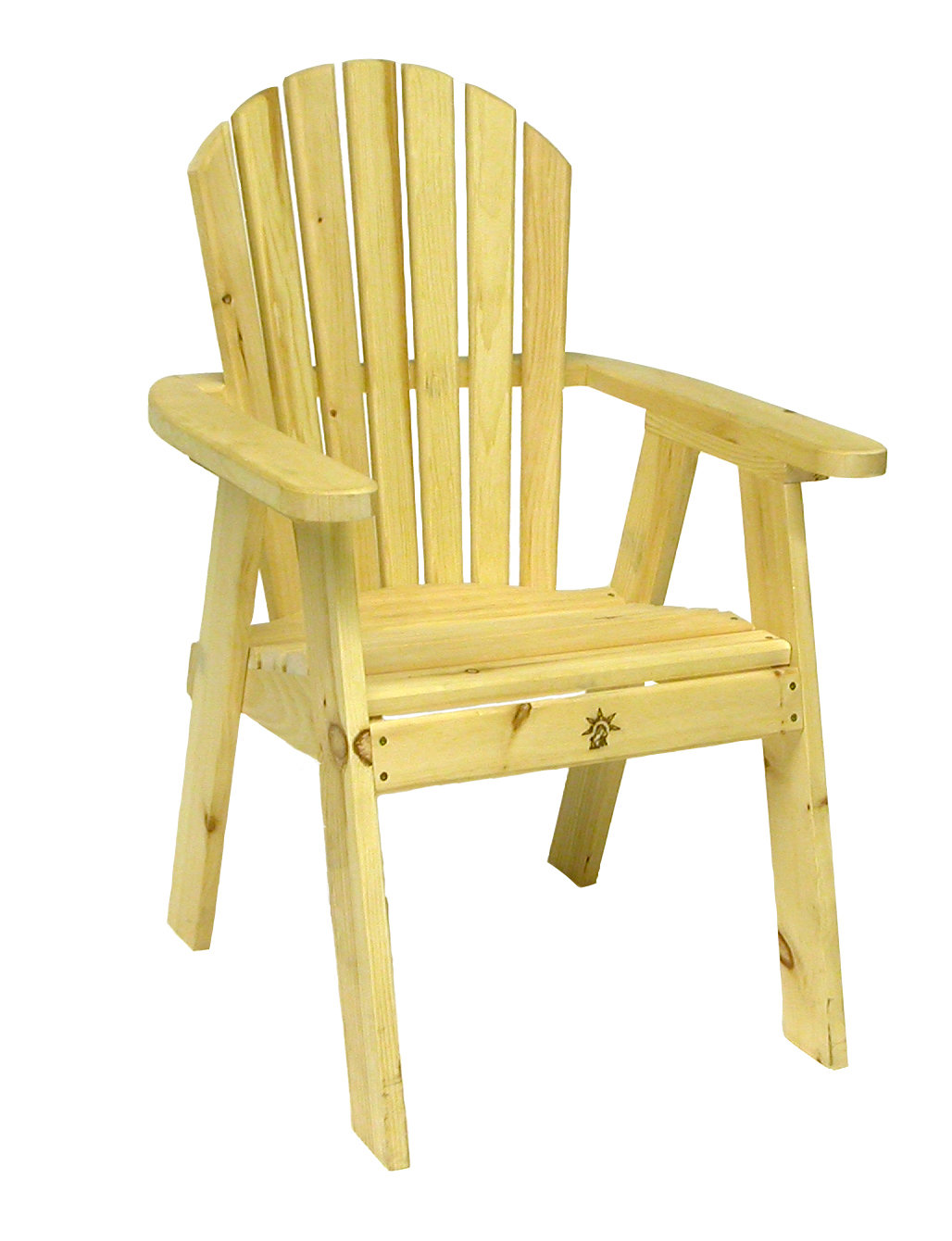 Millwood Pines Ledger Solid Wood Adirondack Chair | Wayfair