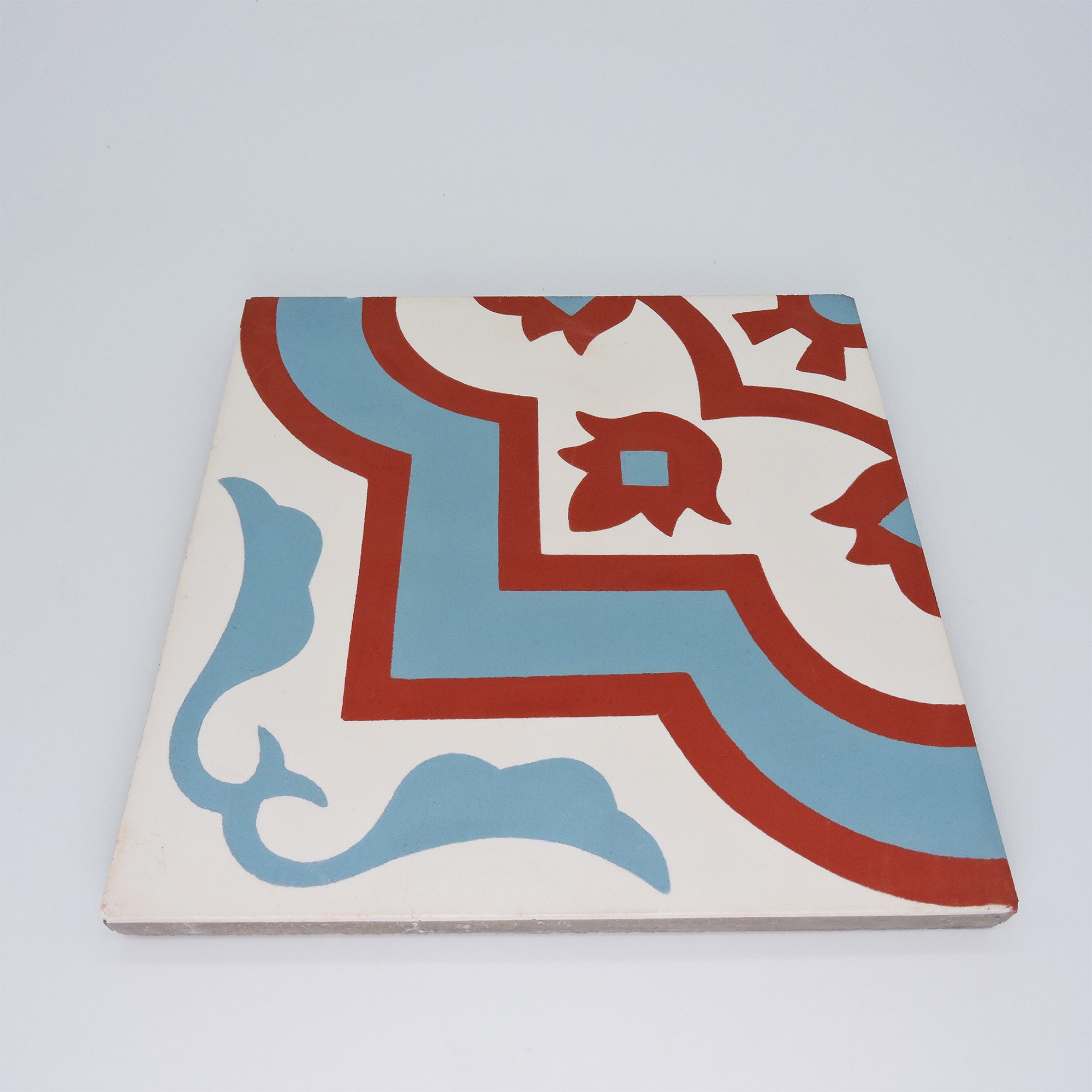 Moroccan Mosaic Tile House Taza 8" x 8" Cement Patterned Wall & Floor ...