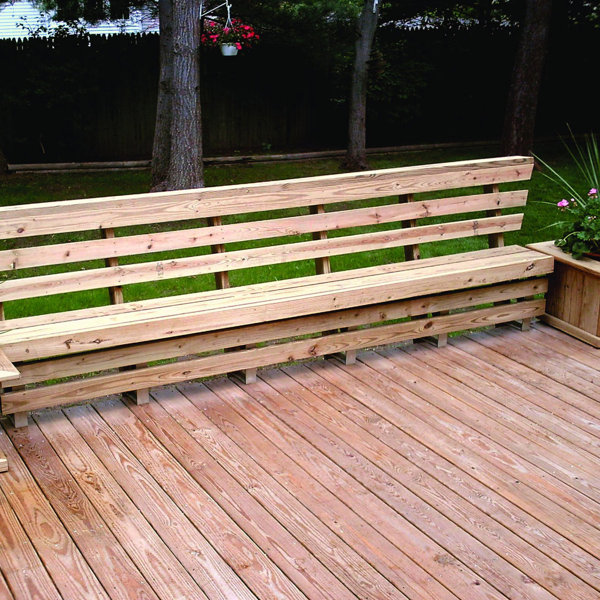 2x4 Basics Dekmate Bench Brackets & Reviews | Wayfair