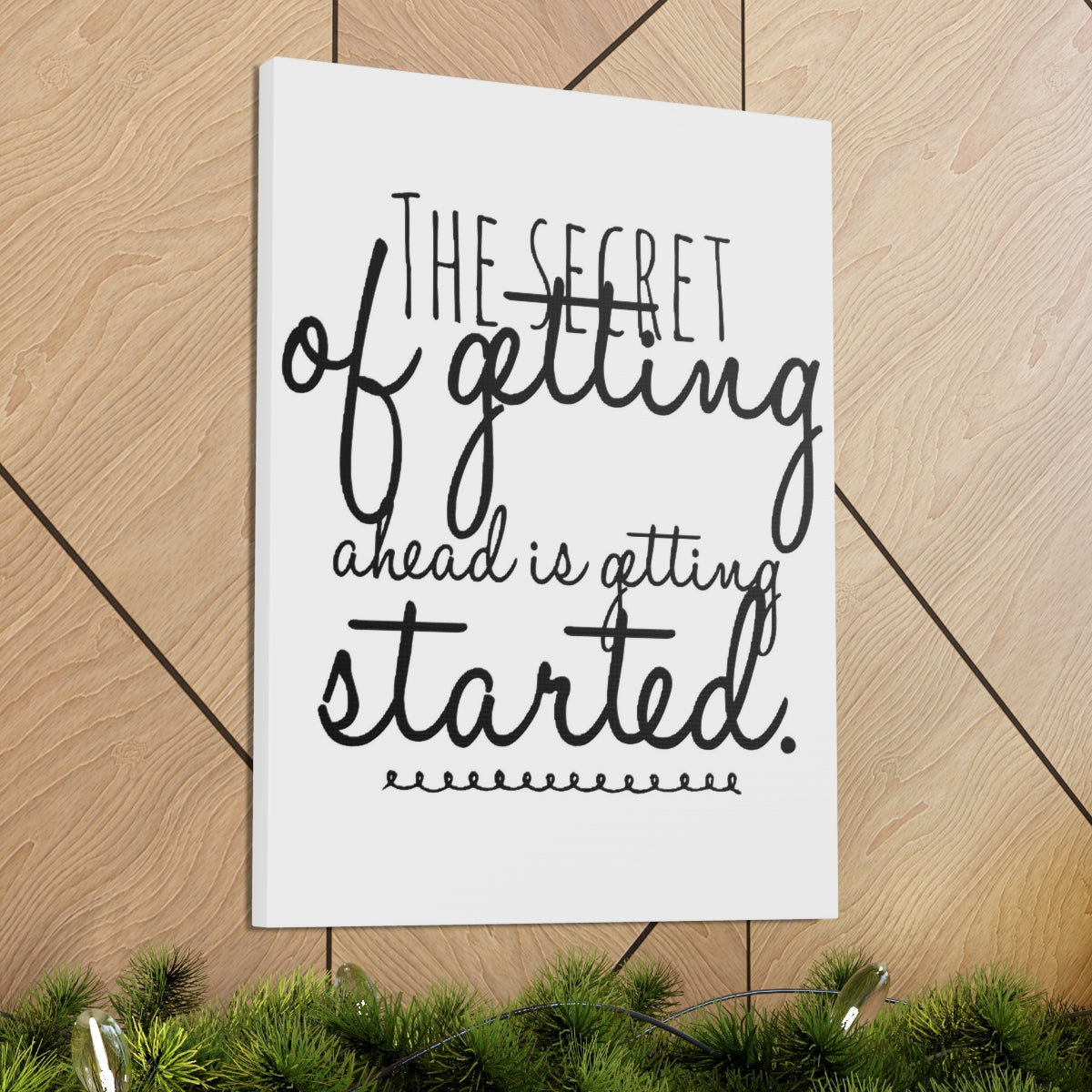 Trinx Sensible Image Of Infinite Motivation - Wrapped Canvas | Wayfair