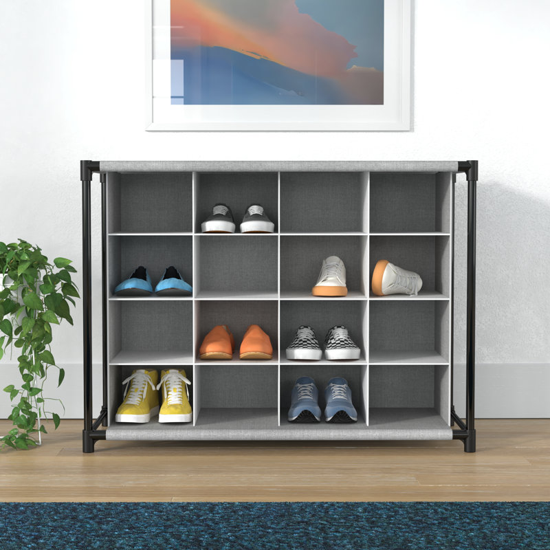 Wayfair Basics™ 16 Pair Shoe Storage Cabinet & Reviews | Wayfair.co.uk