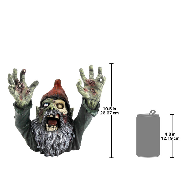 Design Toscano Zombie Gnombie Statue & Reviews | Wayfair