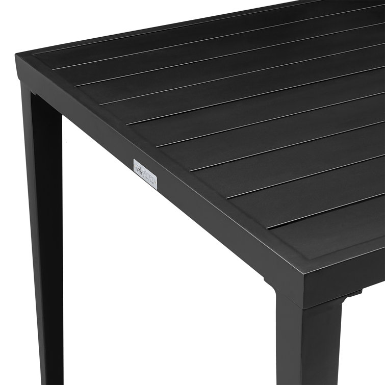 Abalone Outdoor Patio Metal Dining Table in Aluminum | AllModern