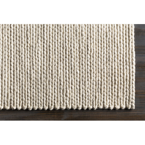 Ithaca Handmade Ivory/Dark Brown Rug & Reviews | Joss & Main