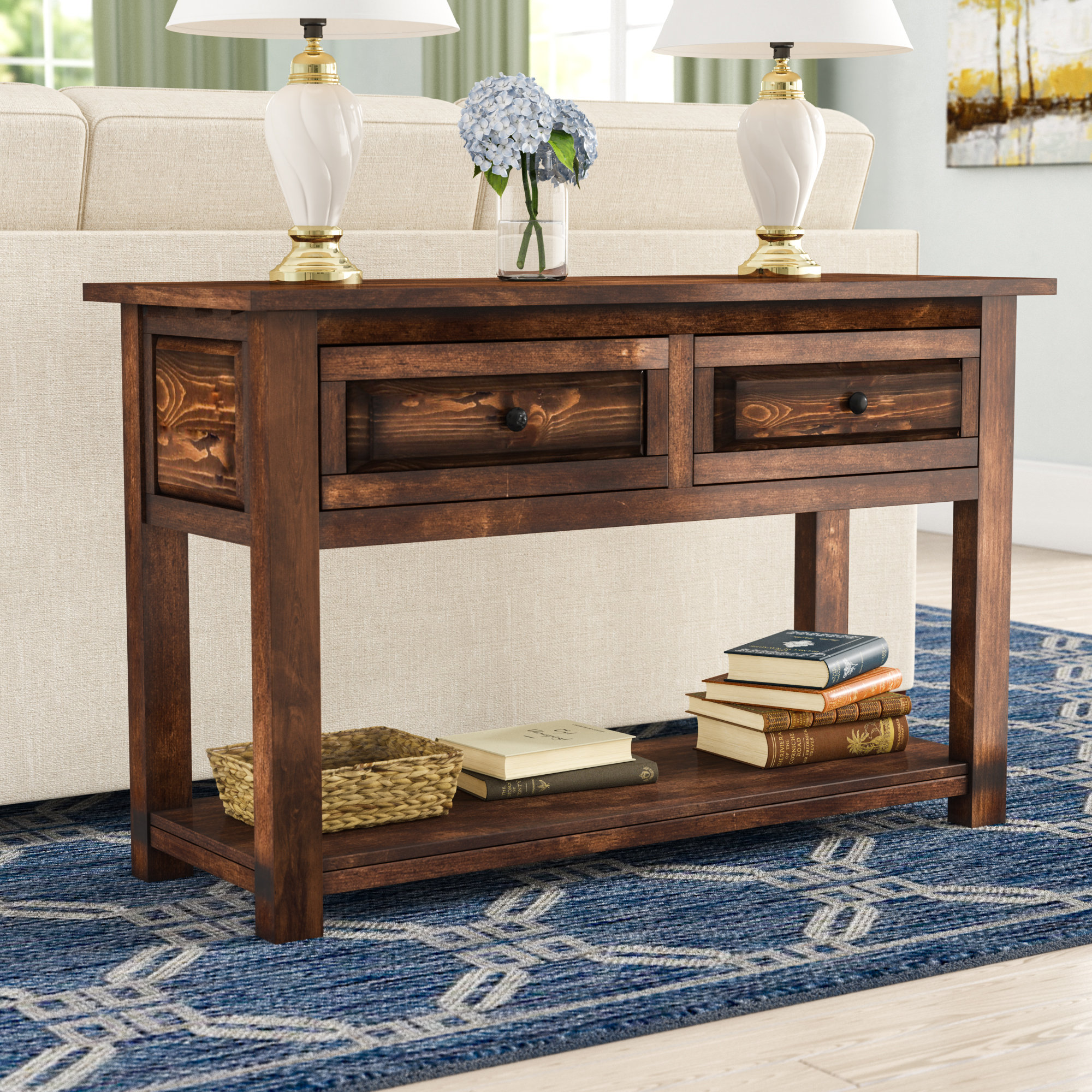 Lark Manor Adone 48" Console Table & Reviews | Wayfair