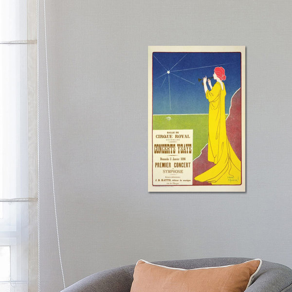 Ebern Designs Concerts Ysaye At The Salle Du Cirque Royal Advertisement ...