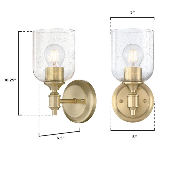 Latitude Run® Manalapan Armed Sconce & Reviews | Wayfair