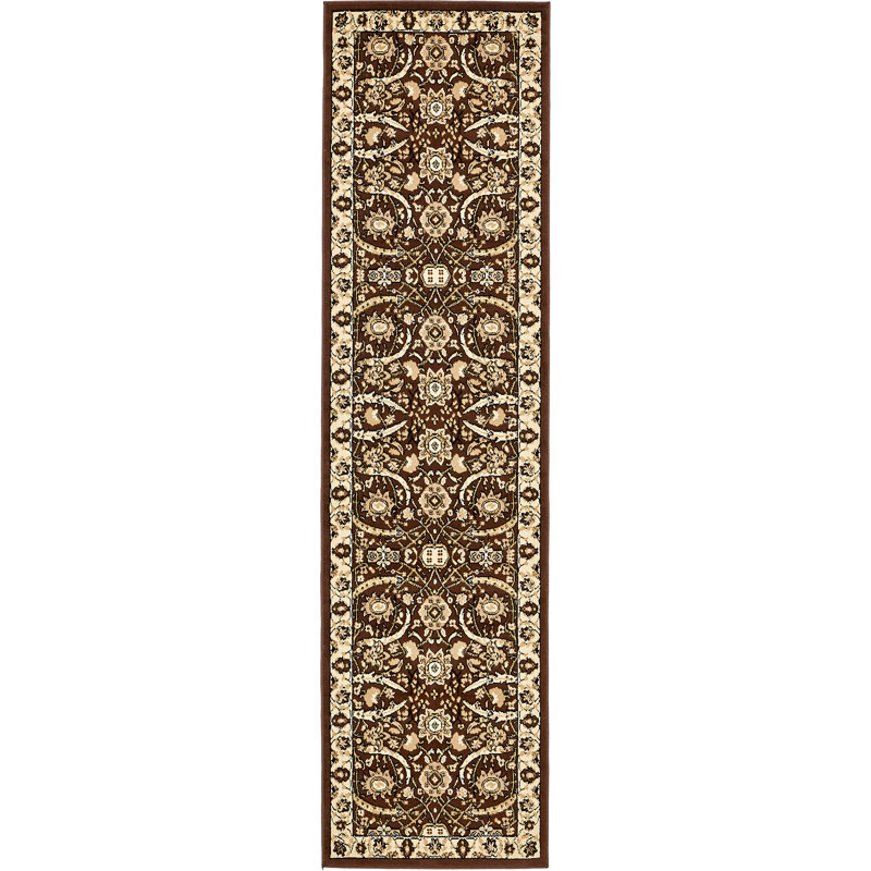World Menagerie Britannia Performance Brown Rug & Reviews | Wayfair