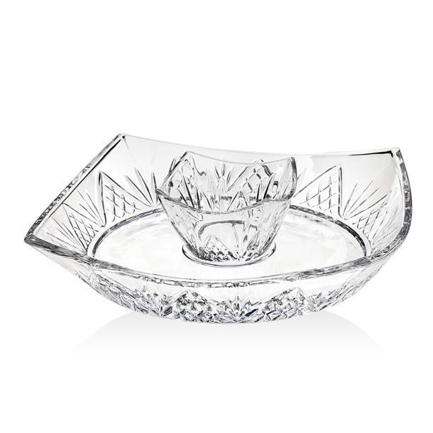 Godinger Silver Art Co Dublin Crystal Dessert Bowls 3.5oz Set & Reviews ...