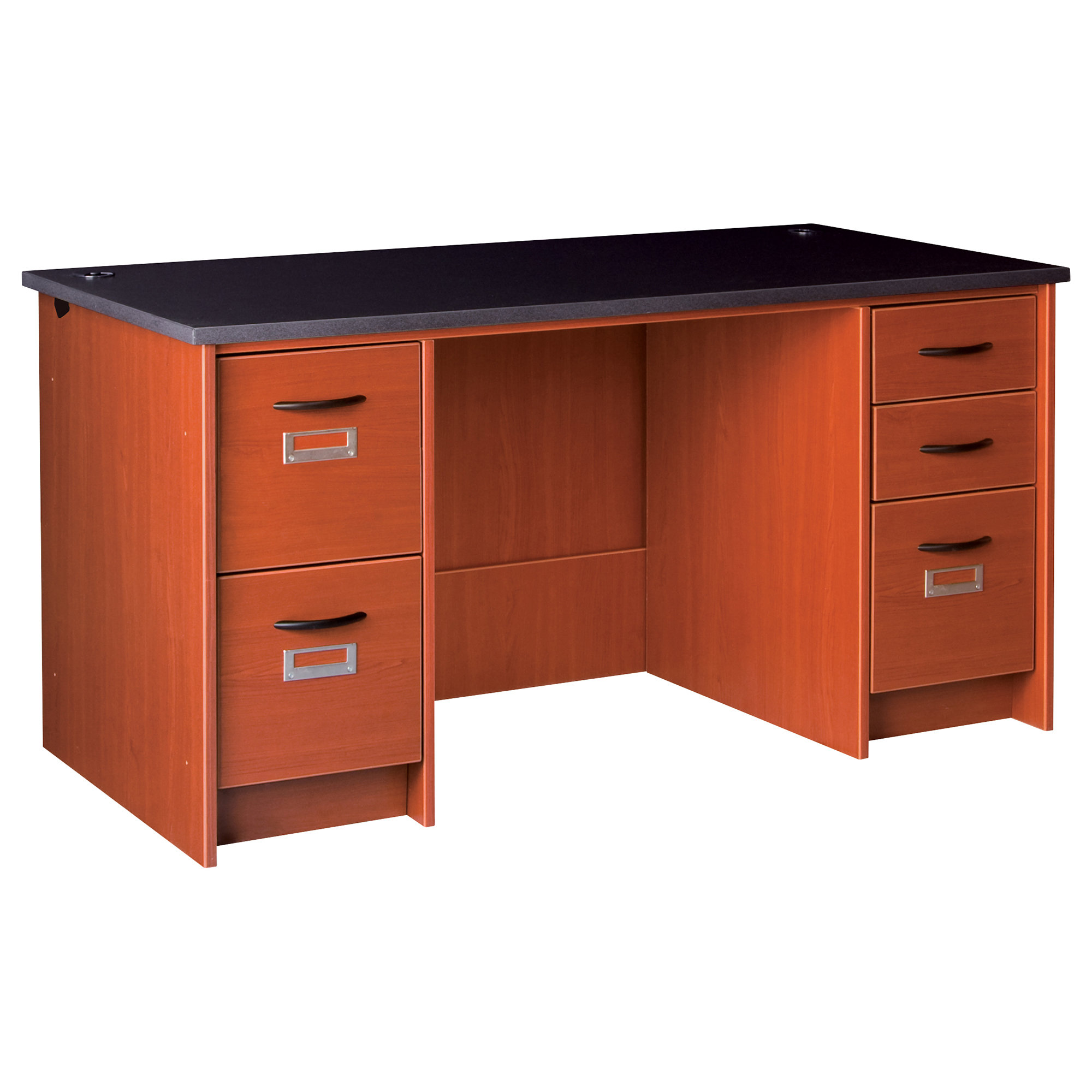 Stevens ID Systems Library Executive Desk | Wayfair