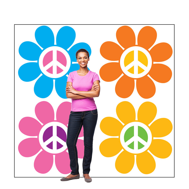Advanced Graphics 70's Backdrop Double Wide Cardboard Standup | Wayfair