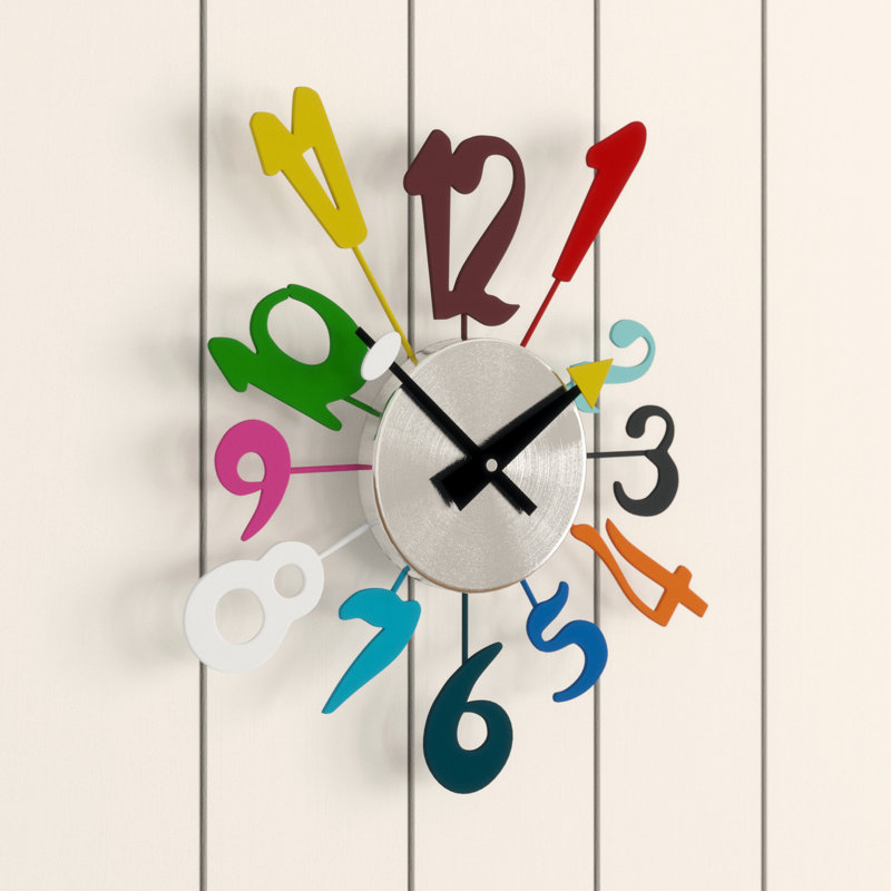 All Home Metal Wall Clock & Reviews | Wayfair.co.uk