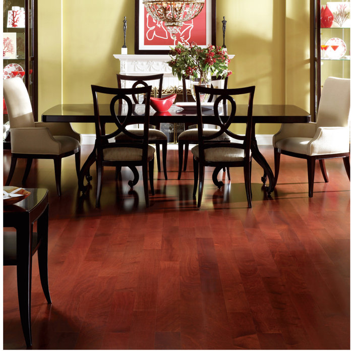 Easoon USA Mahogany 3/8 Thick x 5" Wide x Varying Length Engineered ...