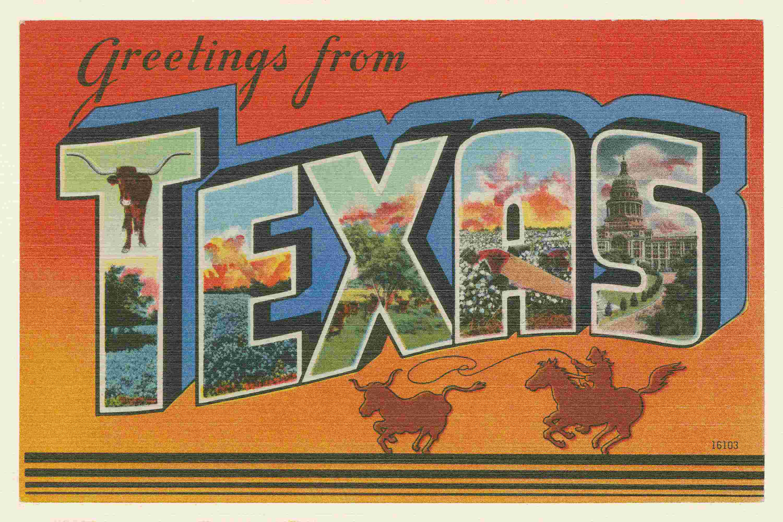 Trinx Greetings From Texas V2 by - on | Wayfair