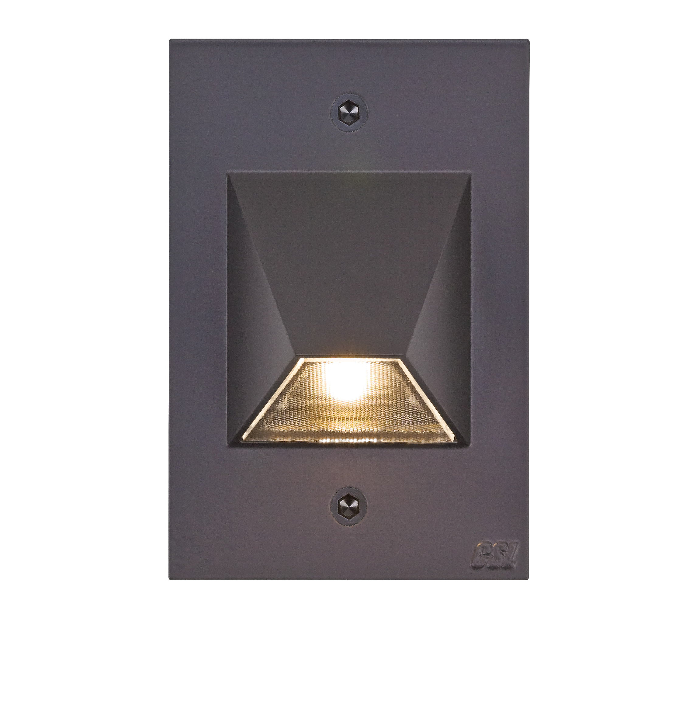 CSL Line Voltage Integrated LED Step Light | Wayfair