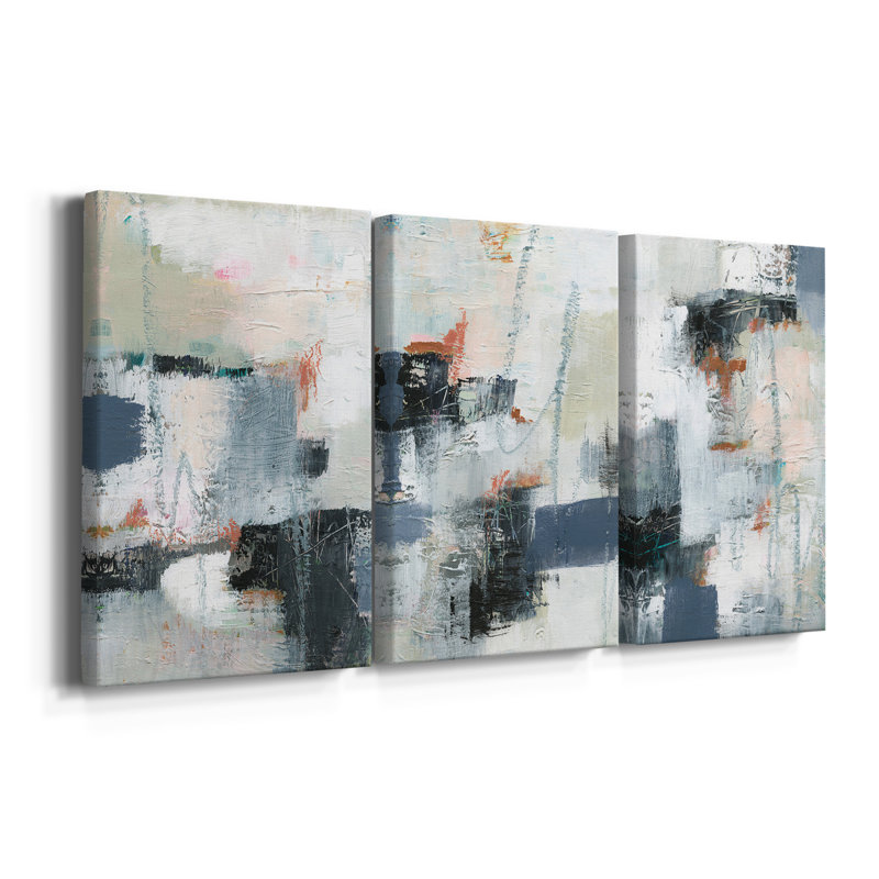 Wade Logan® Dunbar II - 3 Piece Wrapped Canvas Painting Set & Reviews ...