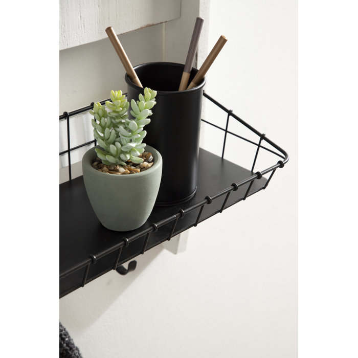 Kate and Laurel Tanner Wall Function Key Organizer with Key Hooks | Wayfair