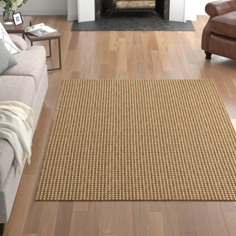 Three Posts Babson Flatweave Brown Rug & Reviews | Wayfair.ie
