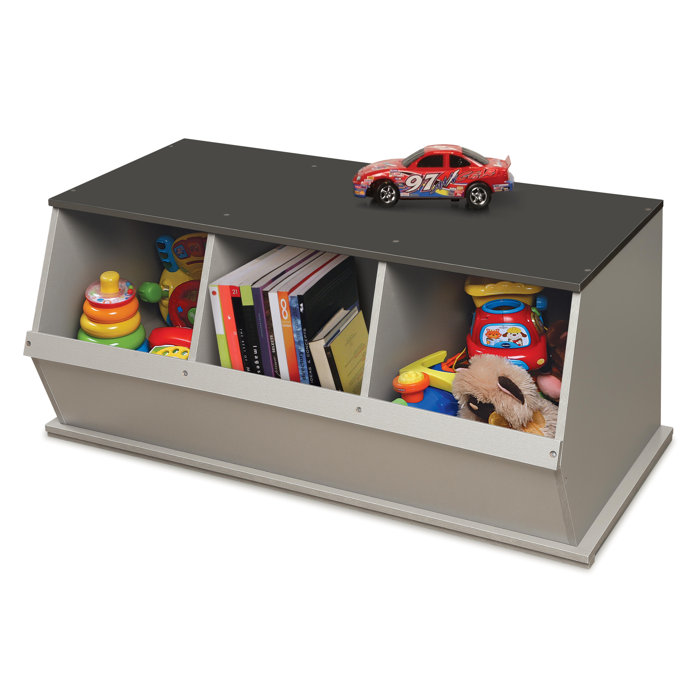 WFX Utility™ 3 Bin Stackable Toy Organizer & Reviews | Wayfair