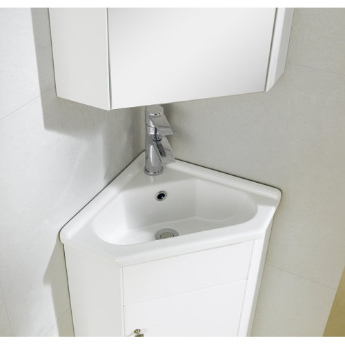 Ebern Designs Jorri 22'' Single Bathroom Vanity with Ceramic Vanity Top ...